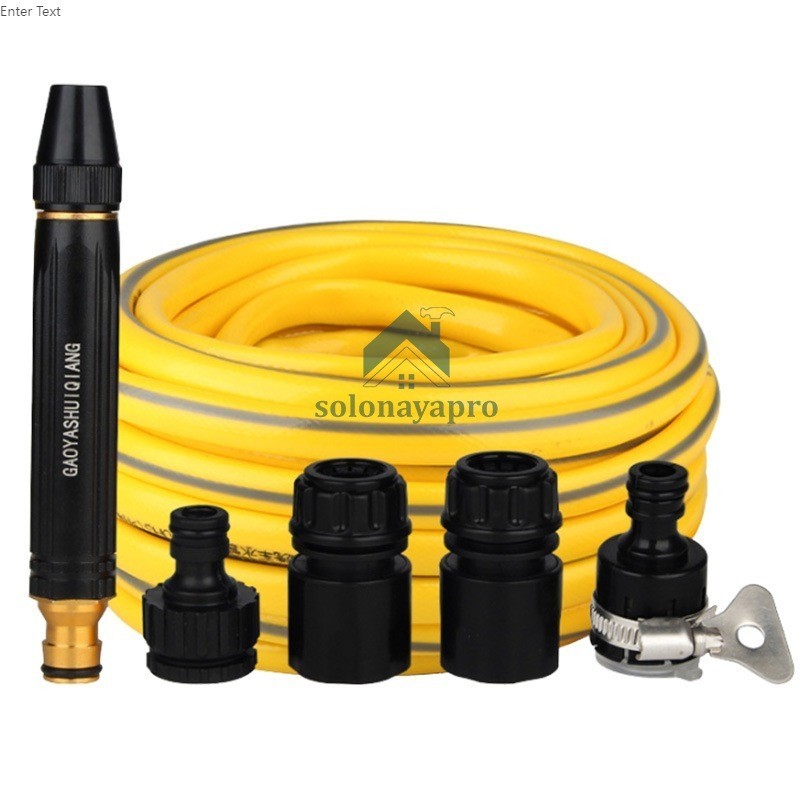 Jual 50m Gulungan Roll Selang air Portable - Taman Tanaman Berkebun ...