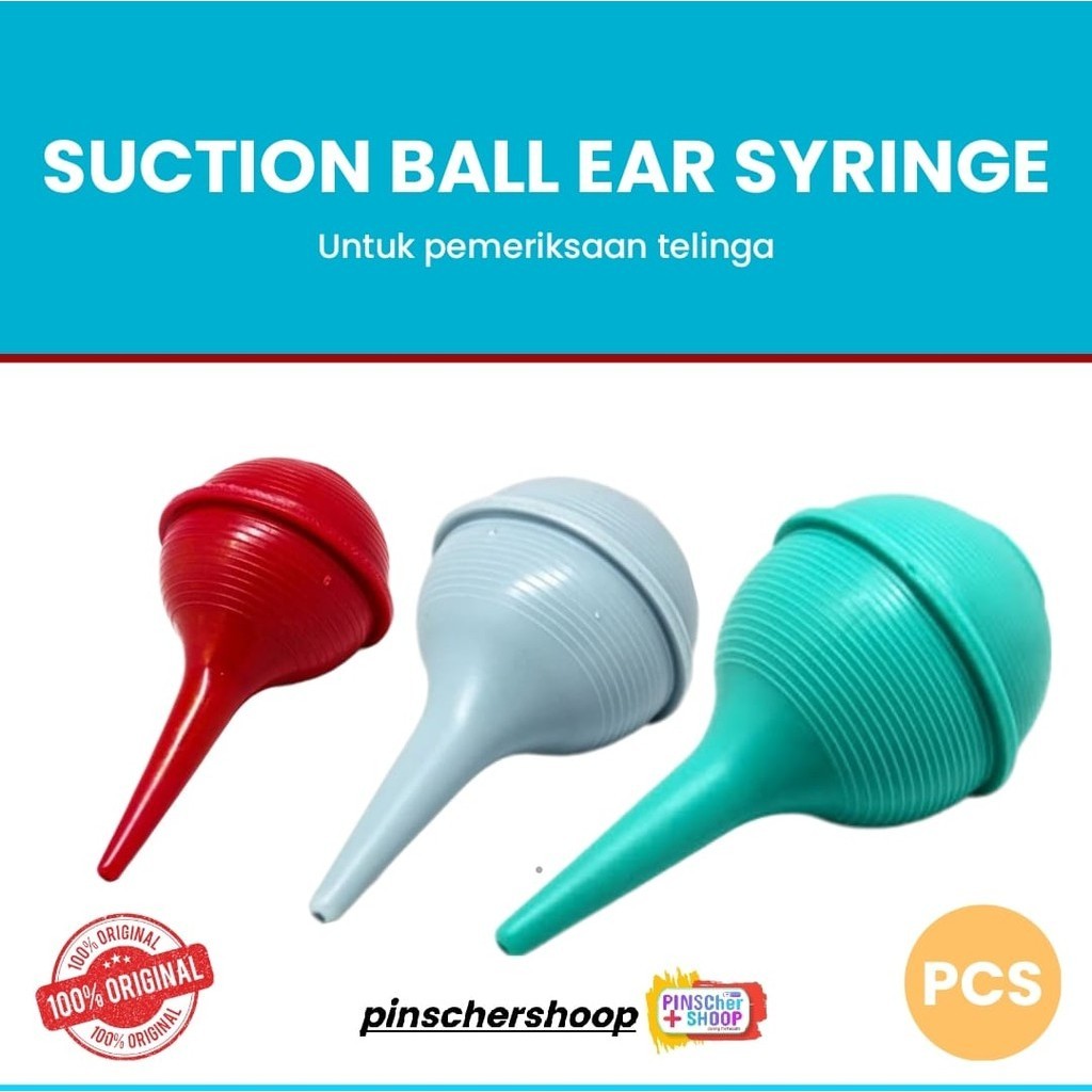 Jual Suction Ball Alat Pemeriksaan Telinga Ear Syringe | Shopee Indonesia