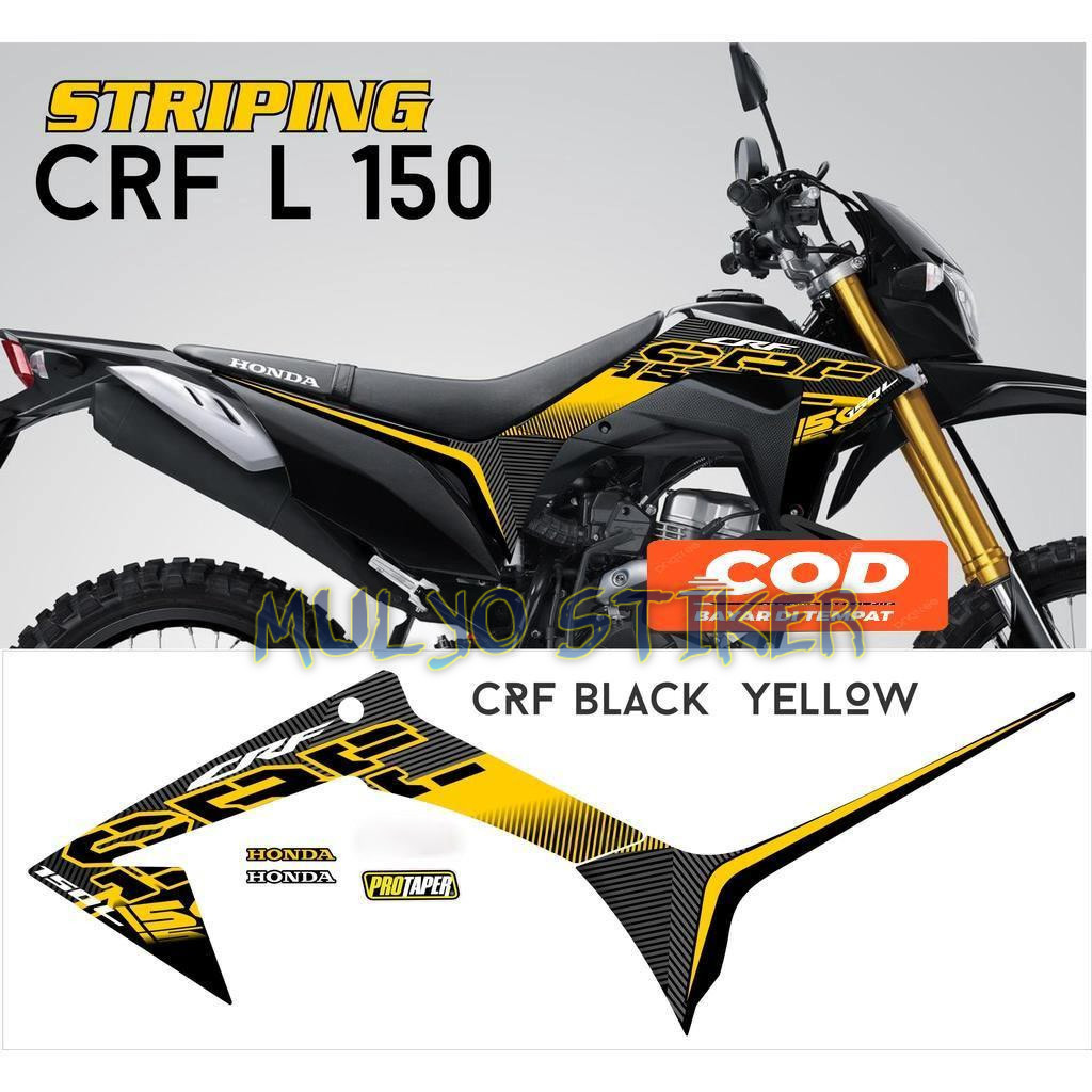 Jual STRIPING STICKER LIS LES POLET honda CRF 150L 2019 2020 2021 2022 ...