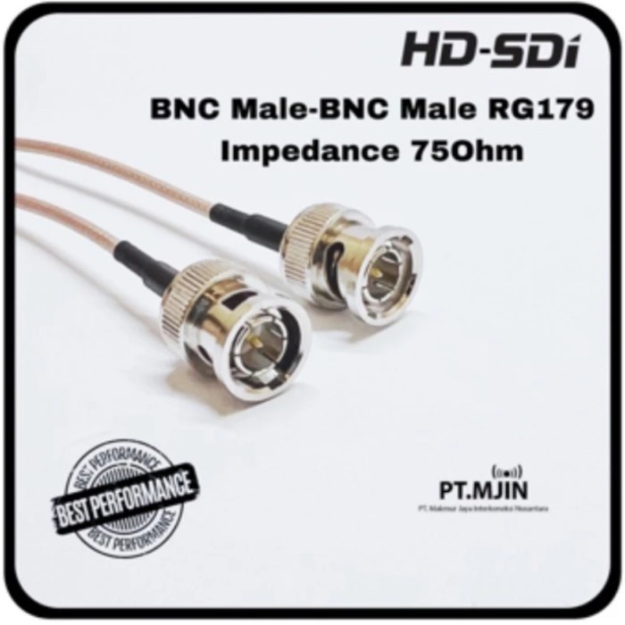 Jual JD99 Kabel Pigtail RG179 75ohm BNC Male ke BNC Male Panjang 15 Meter | Shopee Indonesia