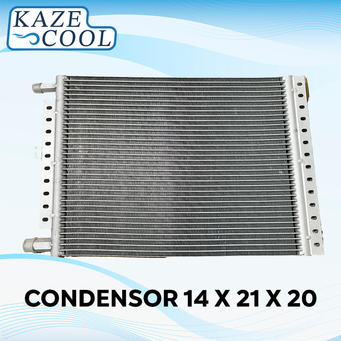 Jual Condensor Kondensor AC Universal 14 X 21 X 20 MULTIFLOW | Shopee ...