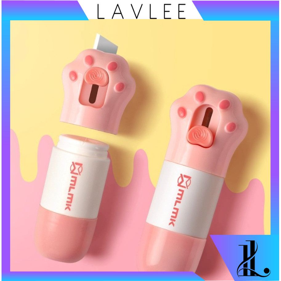 Jual Lavlee - 6317 Cutter dan Penghapus Alamat Resi Paket / Cute ...