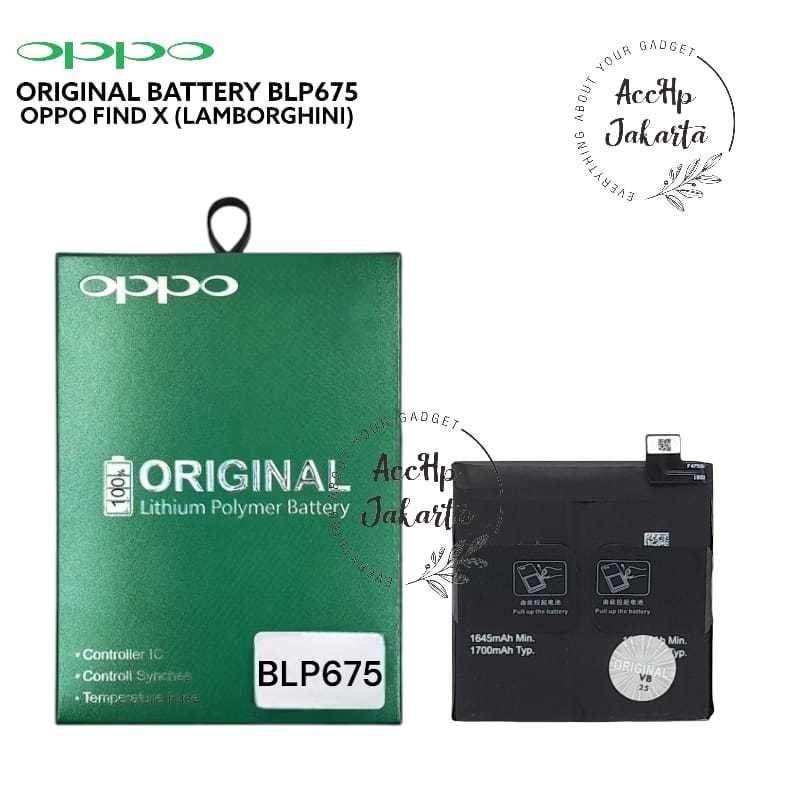 Jual Baterai Batre Oppo Find X (Lamborghini) BLP675 Batu Batrei BLP 675 ...
