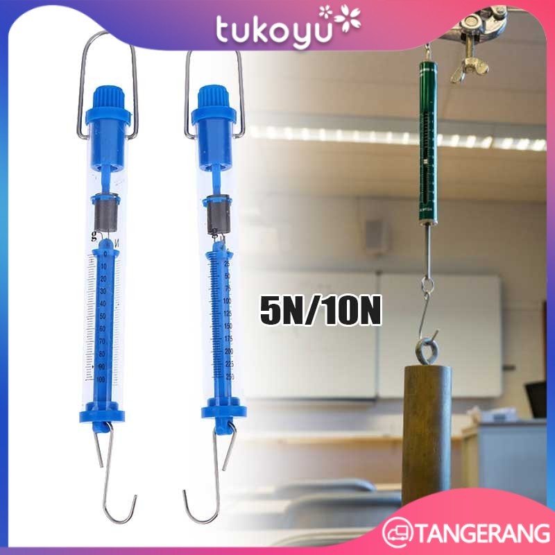 Jual 5N 10N Neraca Pegas Tubular Acrylic /Neraca Pegas Percobaan Fisika / Dinamometer | Shopee ...