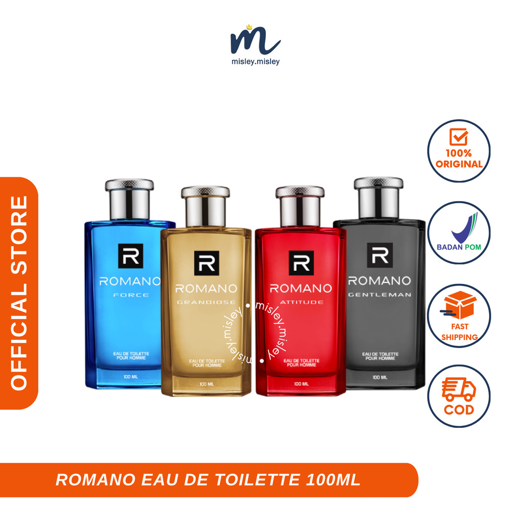 Jual MISLEY - ROMANO Eau De Cologne | Eau De Toliette 100ml | EDC EDT ...