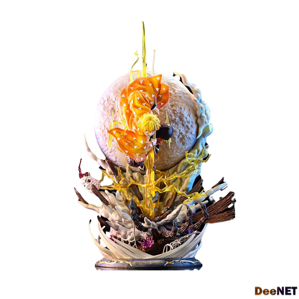 Jual Zenitsu Agatsuma Lightning Flash Kimetsu no Yaiba 51cm Action ...