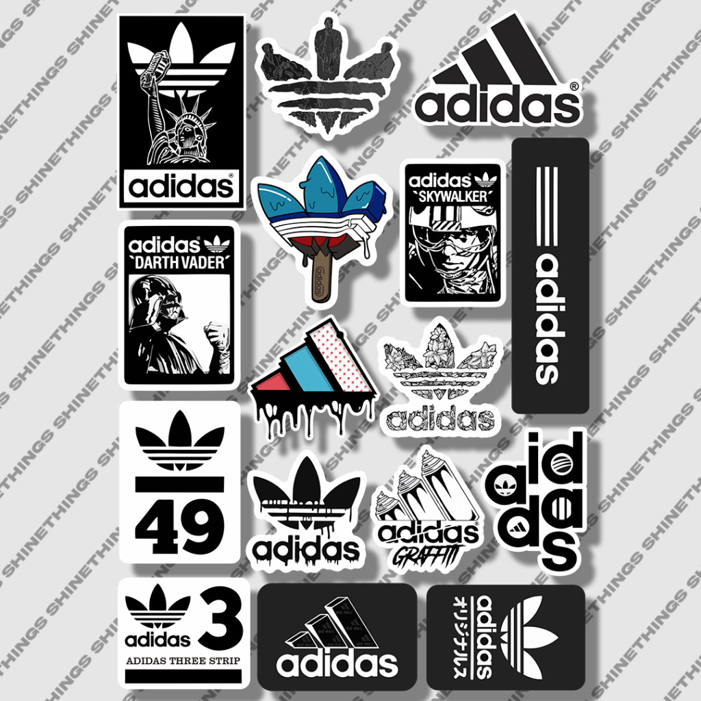 Jual Stiker Adidas SAMBA Vynil Waterproof (Sticker ADIDAS) | Shopee ...