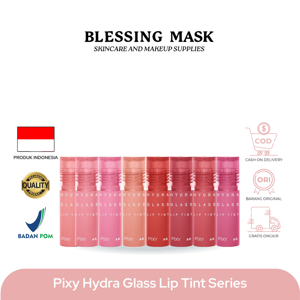 Jual PIXY Hydra Glass Lip Tint | Shiny gloss finish | Shopee Indonesia