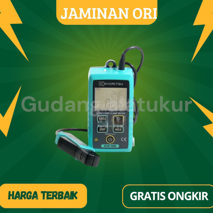 Jual Kyoritsu 2500 DC Milliamp Clamp Meter asli original | Shopee Indonesia