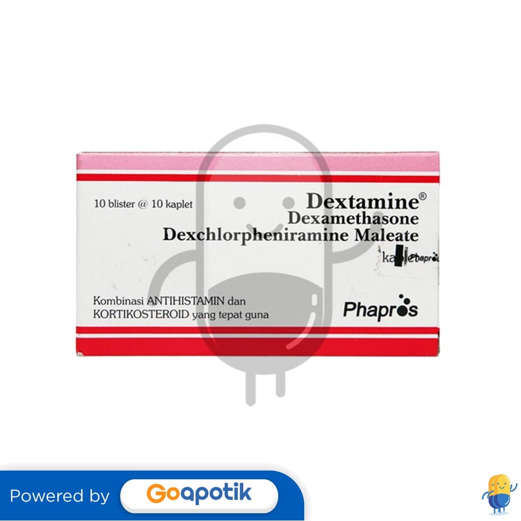 Jual Dextamine Box Isi 100 Kaplet | Shopee Indonesia