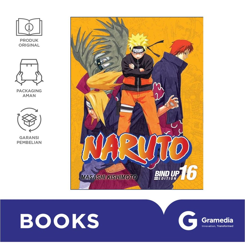 Jual Naruto Bind Up Edition 16 | Shopee Indonesia