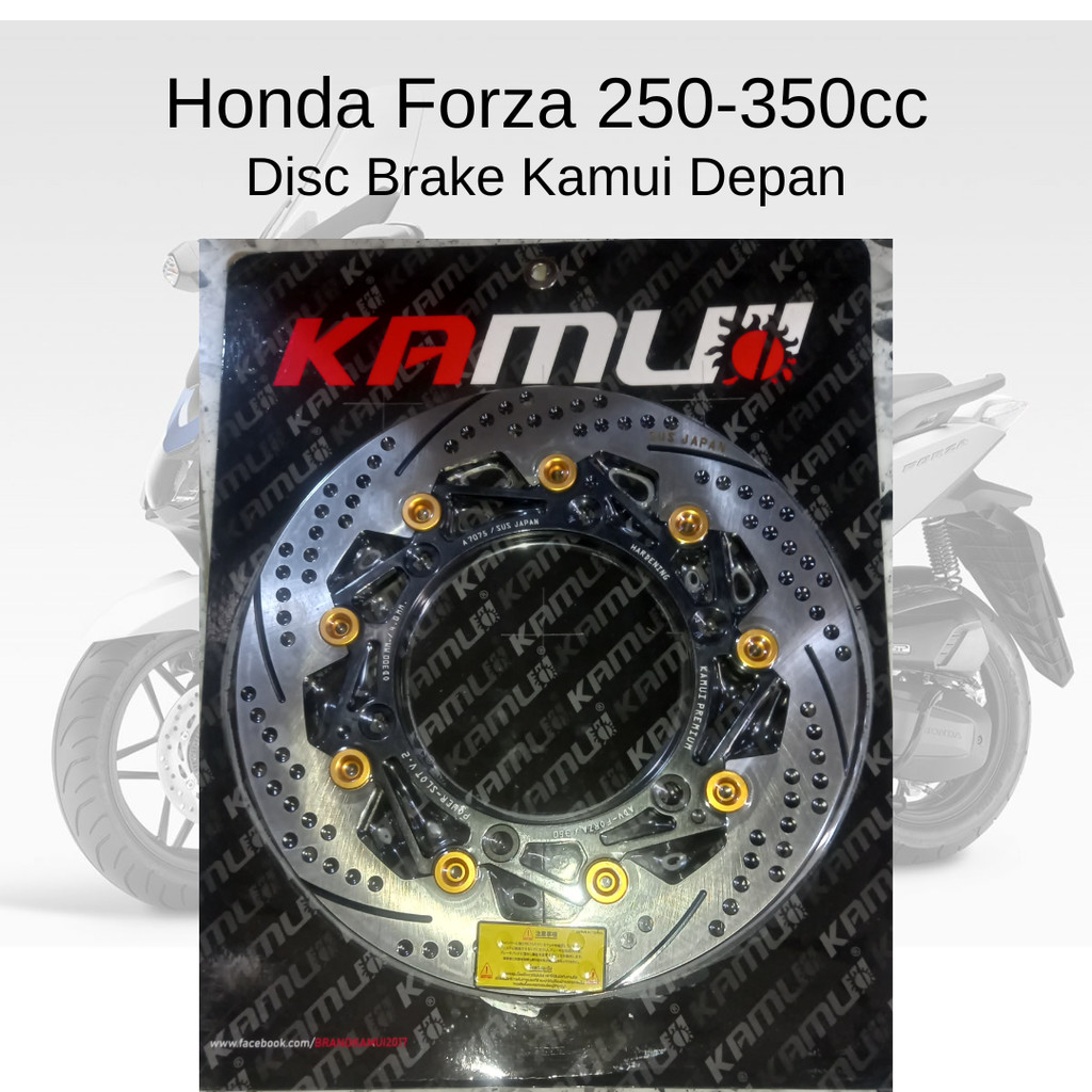 Jual Disc Brake Cakram Disc Honda Forza 250cc-350cc 300mm Kamui ...