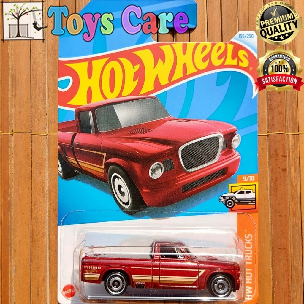 Jual HOTWHEELS 63 STUDEBAKER CHAMP 2024 MARUN - PICKUP TRUCK GOODYEAR ...