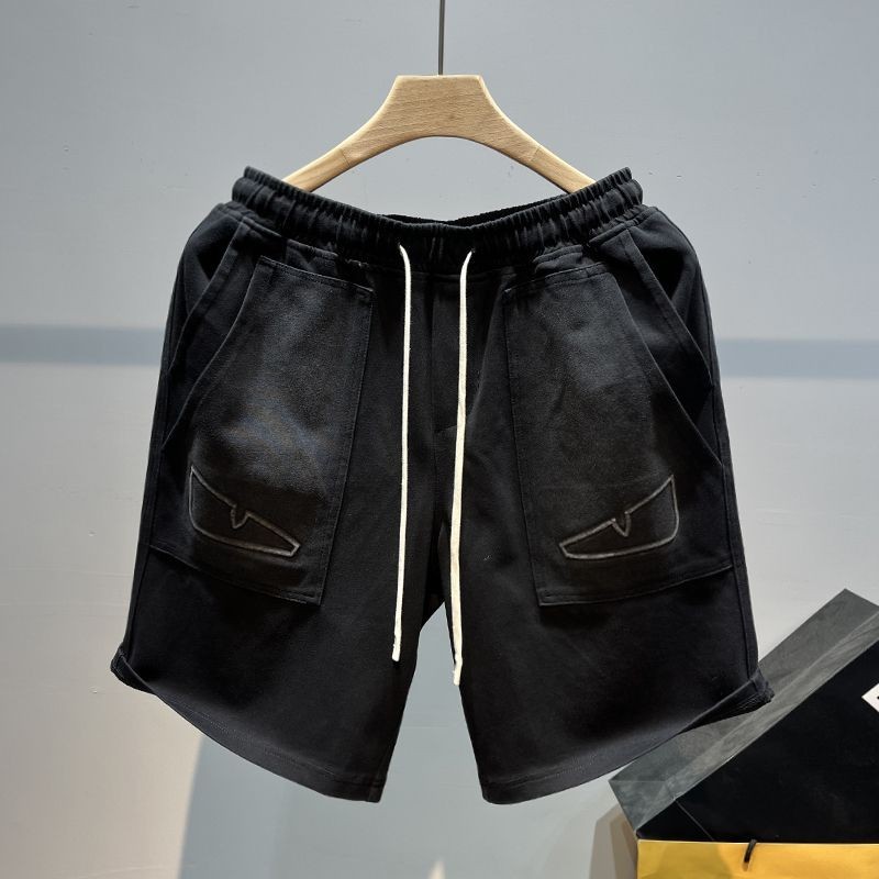 Jual Gradient shorts/men's new running sports 5/5/loose casual shorts ...