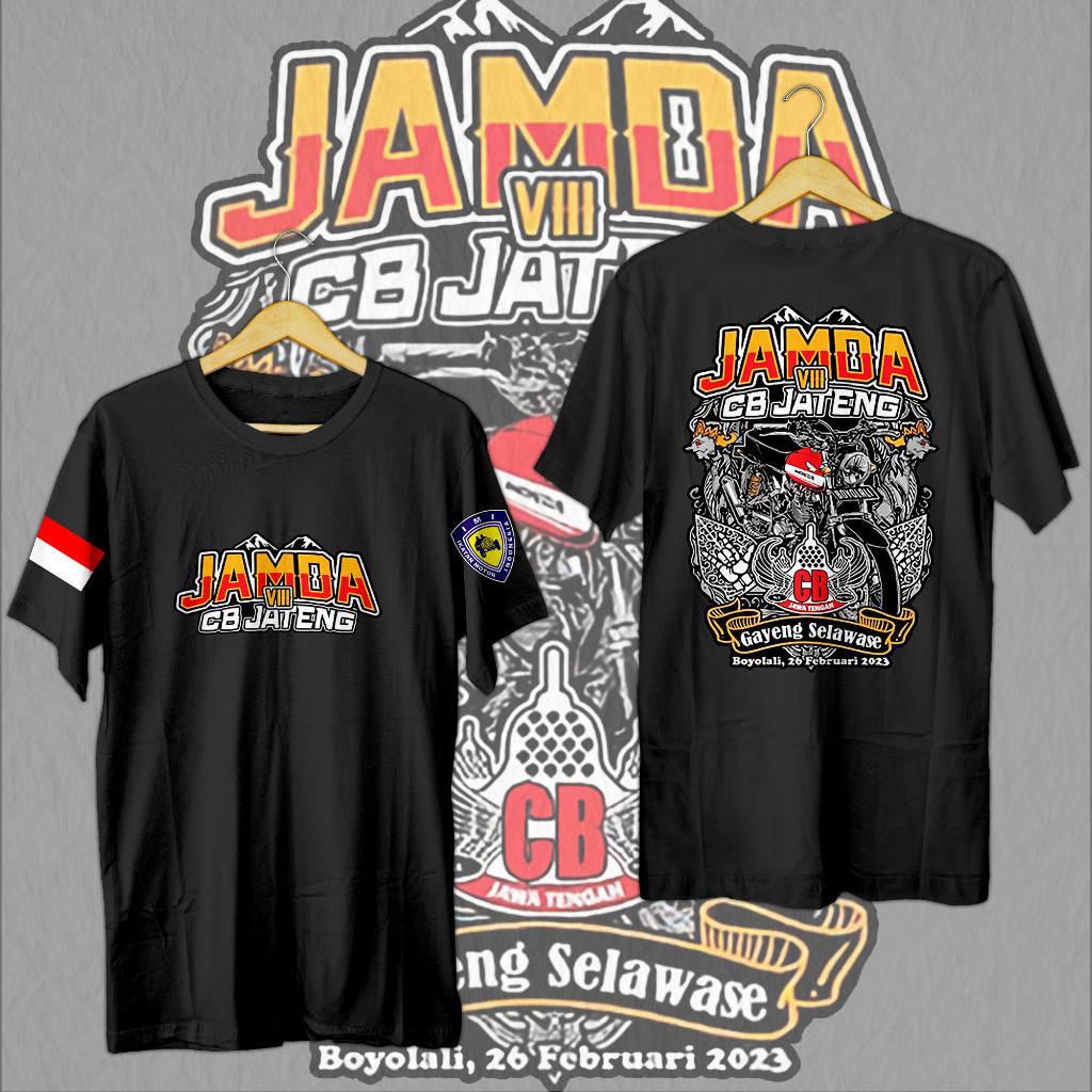 Jual Kaos Jamda KAOS JAMDA JATENG 2023, Kaos CB | Shopee Indonesia Jual Kaos Jamda KAOS JAMDA JATENG 2023, Kaos CB | Shopee Indonesia