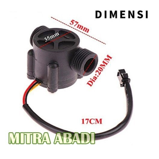 Jual Sensor Aliran Arus Air / Water Flow Sensor YF-S201 | Shopee Indonesia