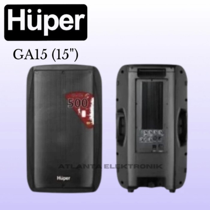 Jual Speaker Aktif HUPER GA 15 Speaker Karaoke Original 15 inch HUPER ...