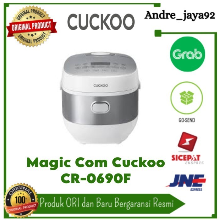 Jual Magic Com Rice Cooker Digital Rice Cooker Cuckoo 1 Liter CR-0690F ...