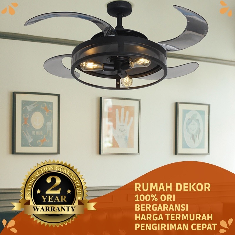 Jual LAMPU KIPAS ANGIN GANTUNG PLAFON MT. EDMA 48IN FANAWAY CLASSIC ...