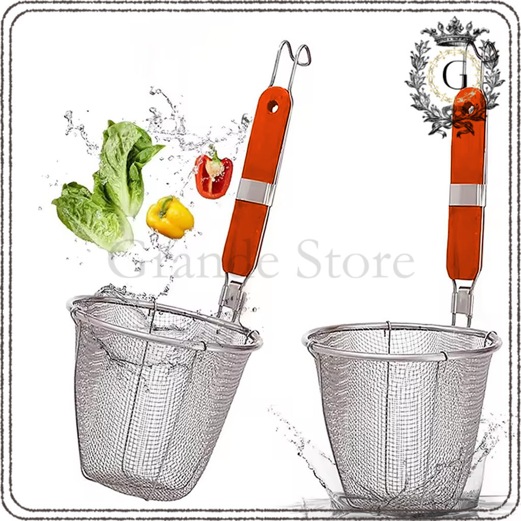 Jual Saringan Mie Ayam Bihun Pasta Noodle Strainer Tube Stainless Steel ...