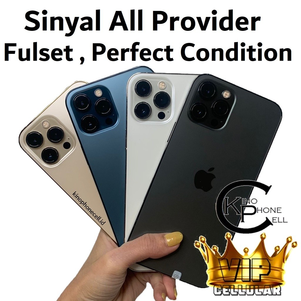 Jual iPhone 12 PRO MAX 128GB/256GB/512GB Second Bekas GB 128/256/512 Apple Original 100% Mulus ...