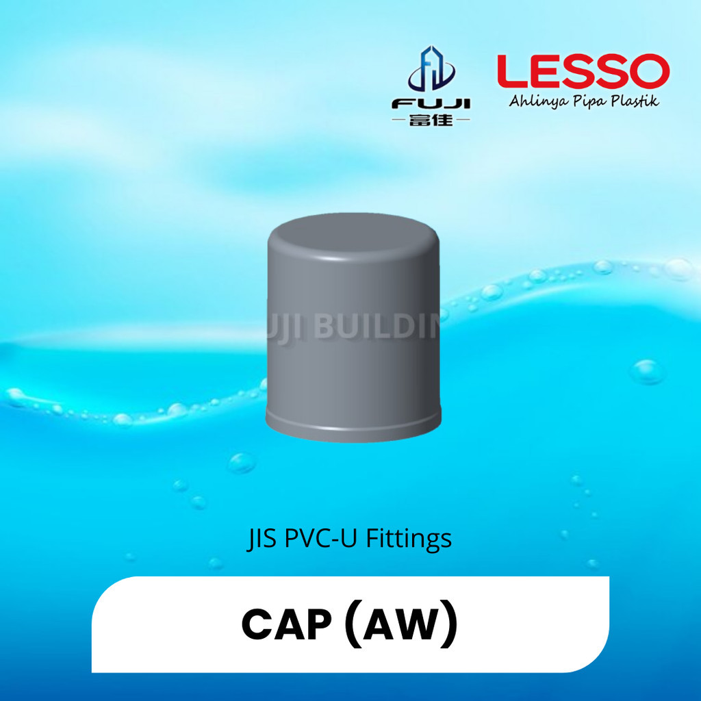 Jual Lesso PVC-U (AW) Cap Grey | Shopee Indonesia