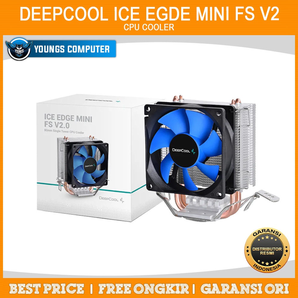 Jual CPU COOLER DEEPCOOL ICE EDGE MINI FS V2 | Universal Socket w ...