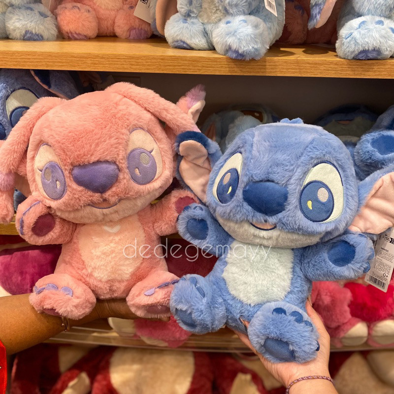 Jual Miniso x Stitch - Boneka Stitch & Angel Premium | Lilo & Stitch ...