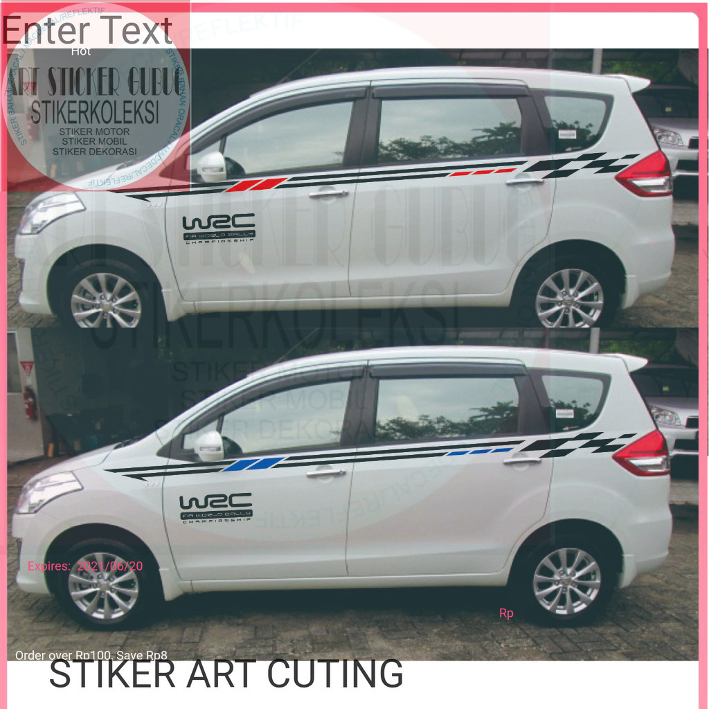 Jual STIKER CUTTING MOBIL STRIPING LIS VARIASI STIKER MOBIL Stiker ...
