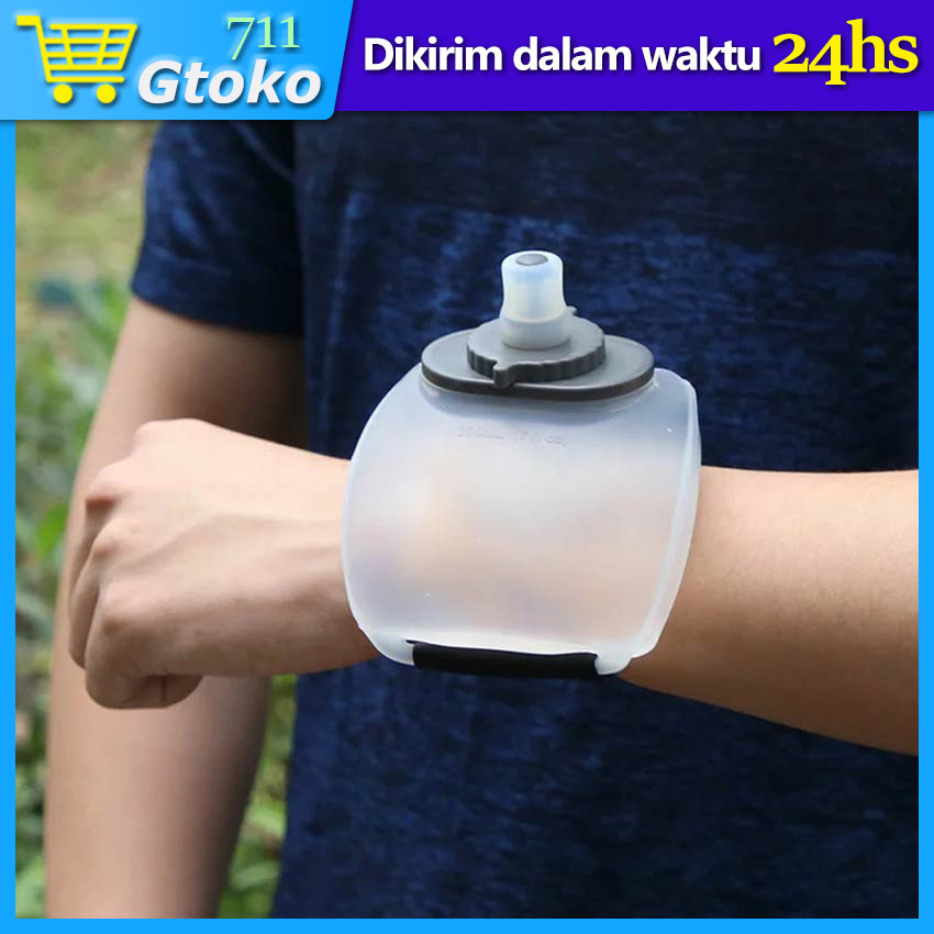 Jual Running Wrist Water Bottle Botol Minum Tangan Lari Sepeda Portable ...
