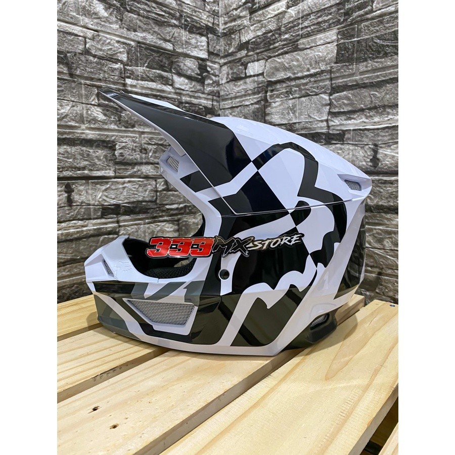 Jual PROMO SUPER MURAH HELM FOX V1 LUX 2022 EDITION HELM CROSS FOX V1 ...