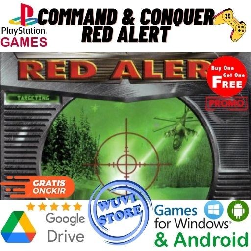 Jual Game PC Command & Conquer Red Alert Emulator PS1 | Bisa Main di ...