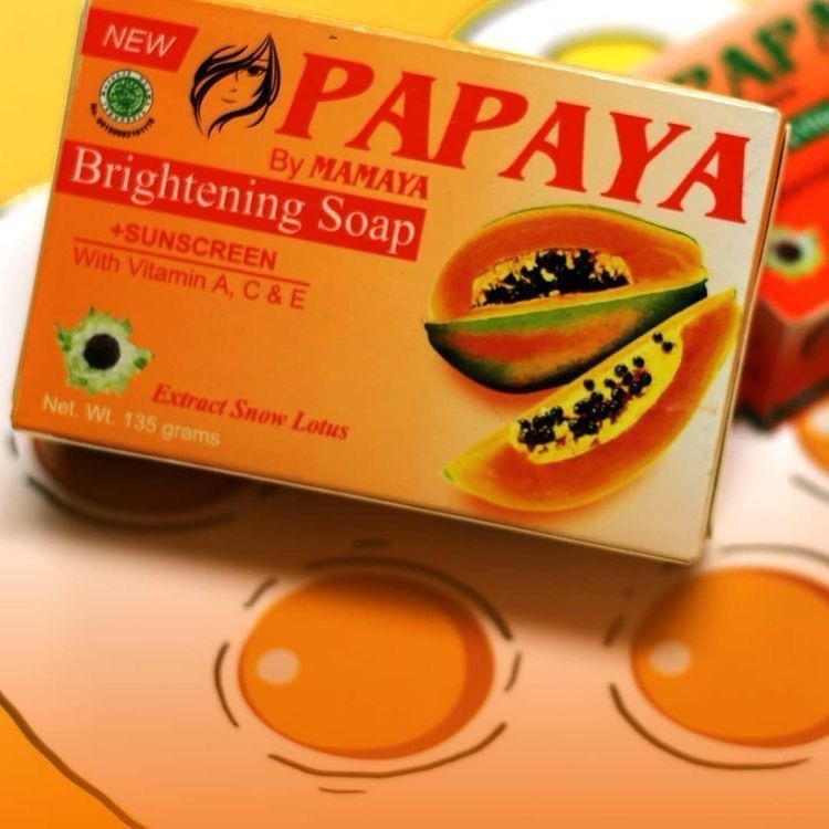 Jual Papaya sabun by Mamaya Brightening soap 135 gr | Shopee Indonesia