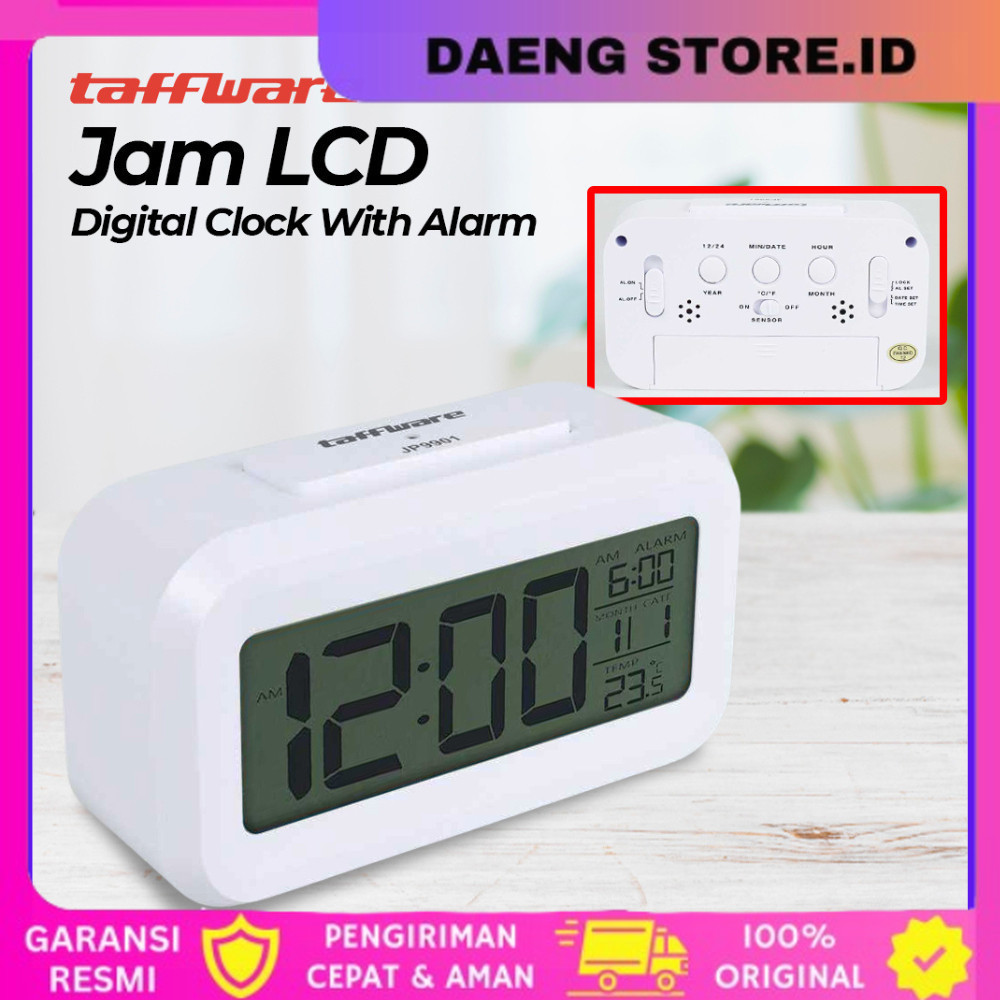 Jual Jam Meja Digital / Jam Alarm Jam Weker Pintar Jam Meja Digital ...