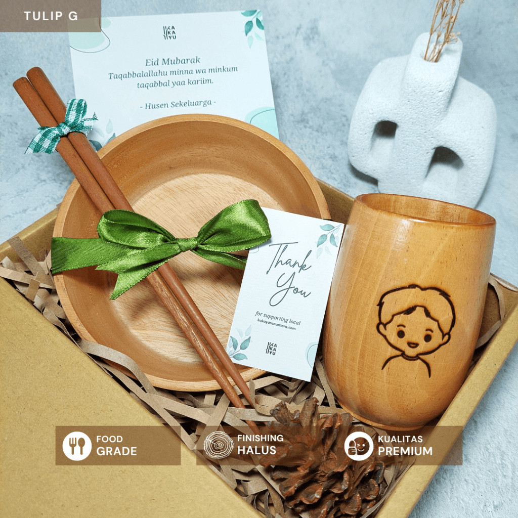 Jual Tulip Hampers Gelas Kayu Estetik / Hampers Lebaran / Hampers ...