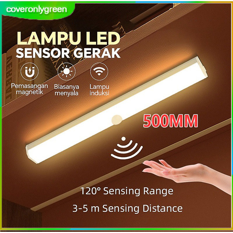 Jual Lampu Sensor Gerak BISA 3 WARNA lampu led Magnetic lampu tidur ...