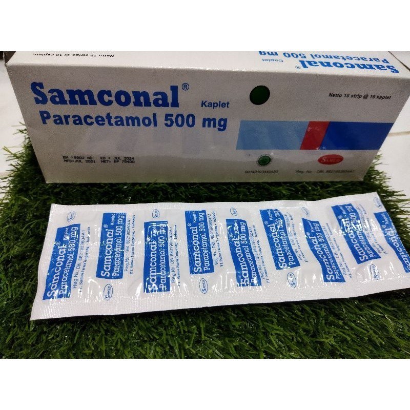 Jual Samconal Strip - Paracetamol 500mg - ALF06 | Shopee Indonesia