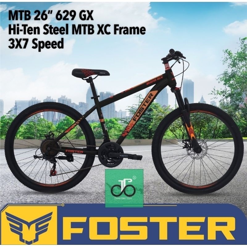 Jual Sepeda MTB 26" Foster 629 GX TERBARU (629GX) | Shopee Indonesia