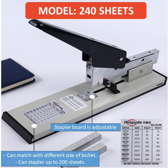 Jual Hekter Untuk Kertas Tebal - Hekter Serba Guna Heavy Duty Stapler ...