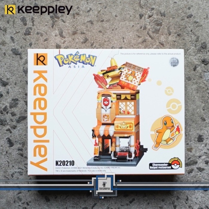 Jual Keeppley Pokemon K20210 Charmander Hot Pot Restaurant Bricks ...
