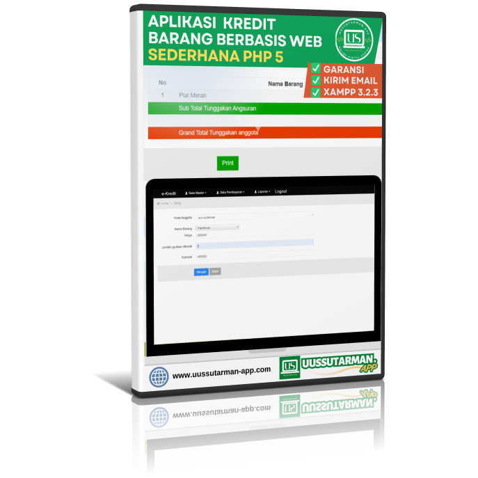 Jual Aplikasi Kredit Barang Sederhana berbasis web - PHP | Shopee Indonesia