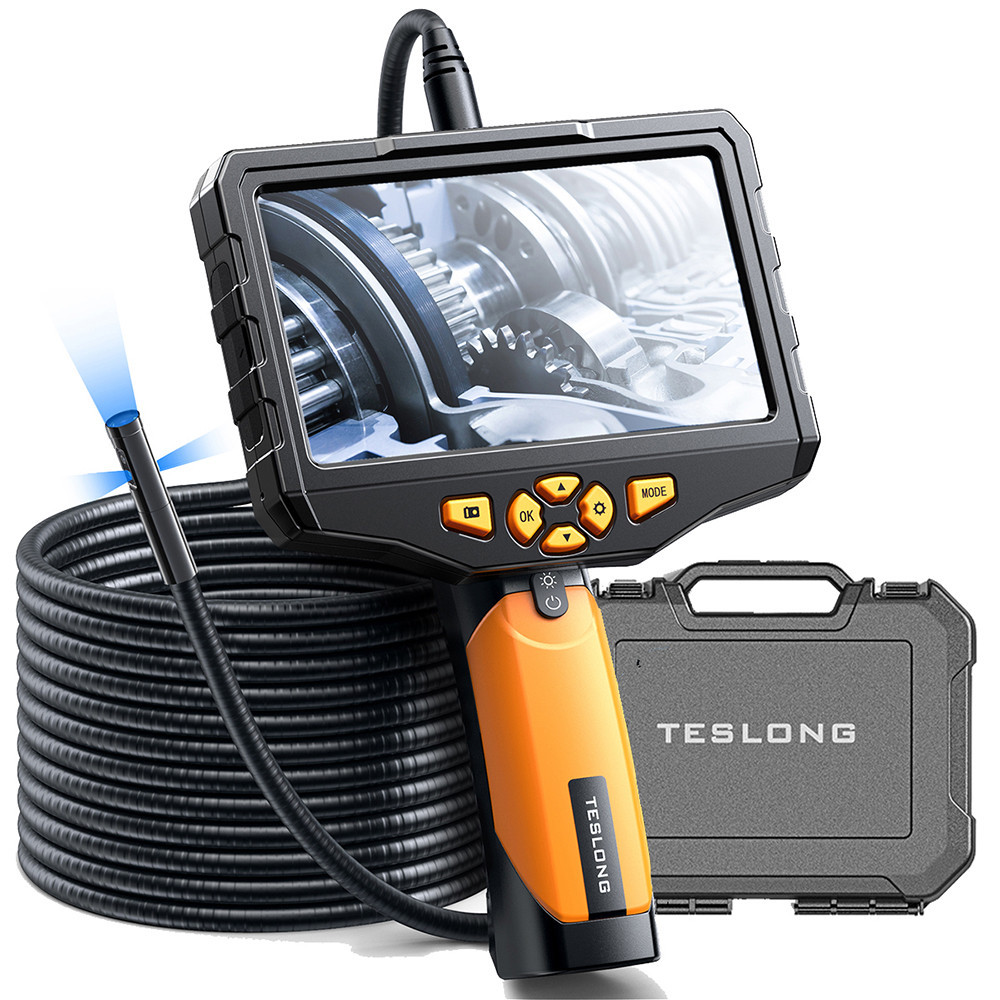 Jual Teslong Industrial Borescope NTS300 5.0" LCD Screen Endoscope IP67 ...