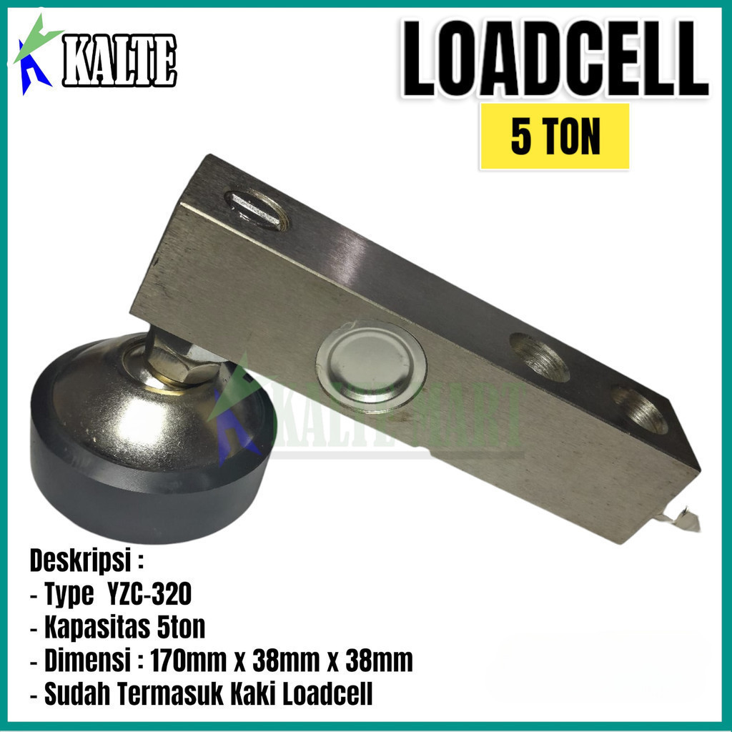 Jual Loadcell 5 Ton Load Cell 5000kg Timbangan Digital 5ton | Shopee ...