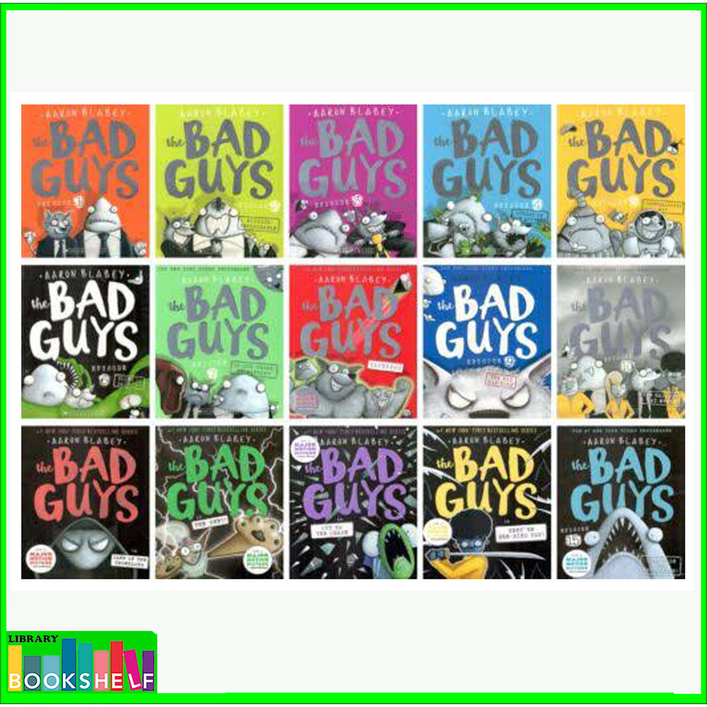 Jual The Bad Guys Collection, 18 Books (English) | Shopee Indonesia