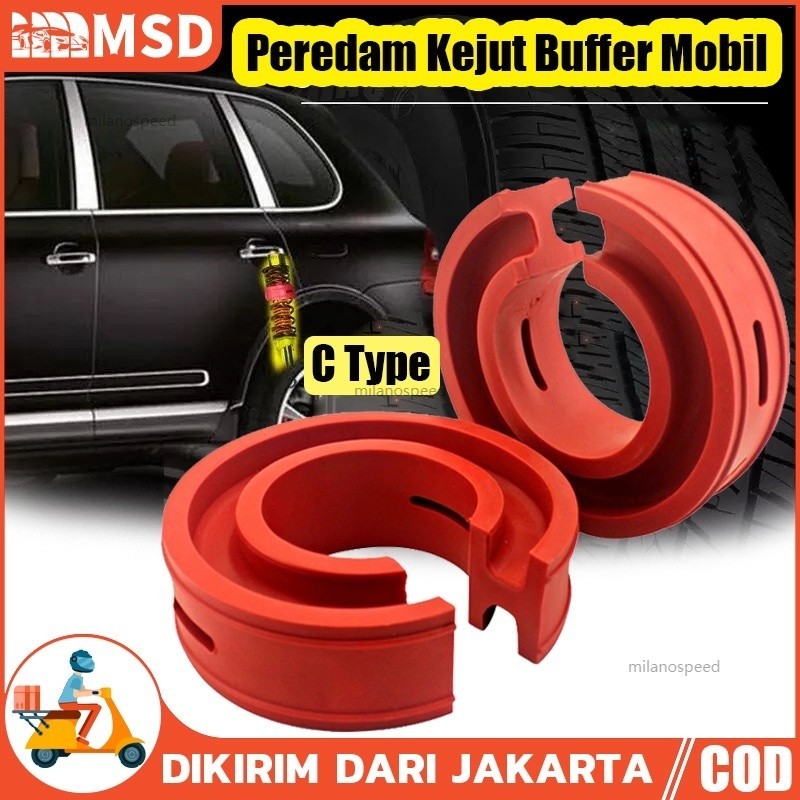 Jual 2PCS/Set Buffer Mobil / Spring Buffer / Ganjelan Karet ...