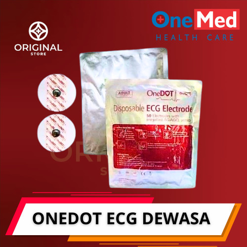 Jual Disposable ECG Electrode OneDot One Dot Dewasa / Electroda ECG Isi ...
