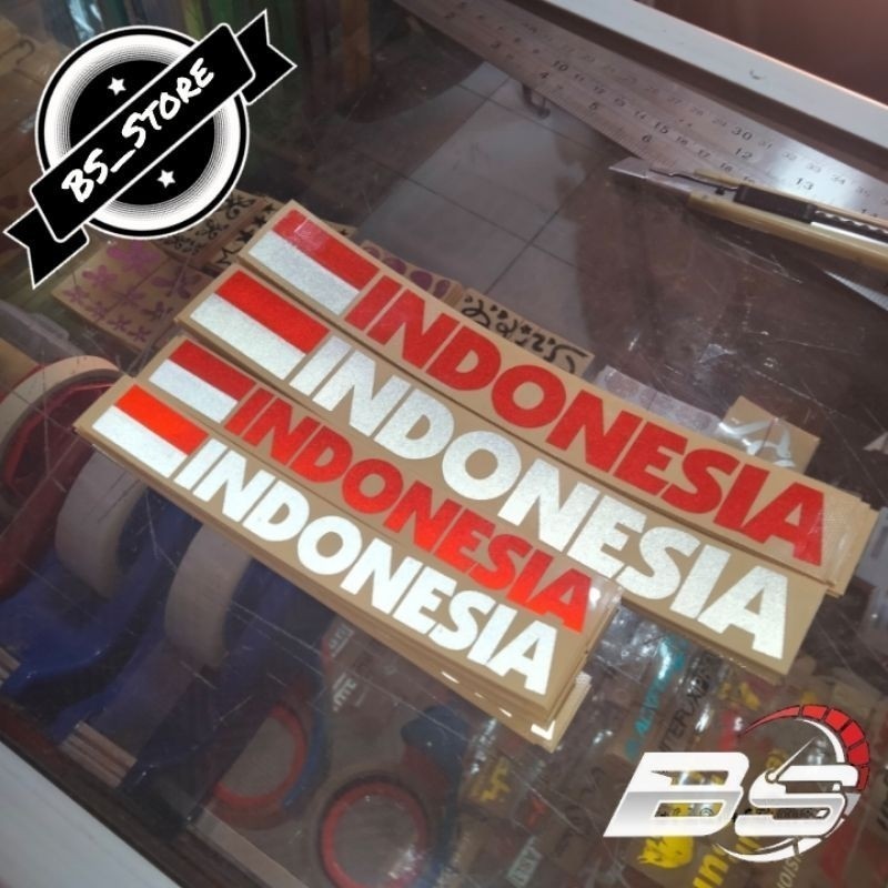 Jual Sticker Merah Putih CUTTING BENDERA INDONESIA PANJANG | Shopee ...