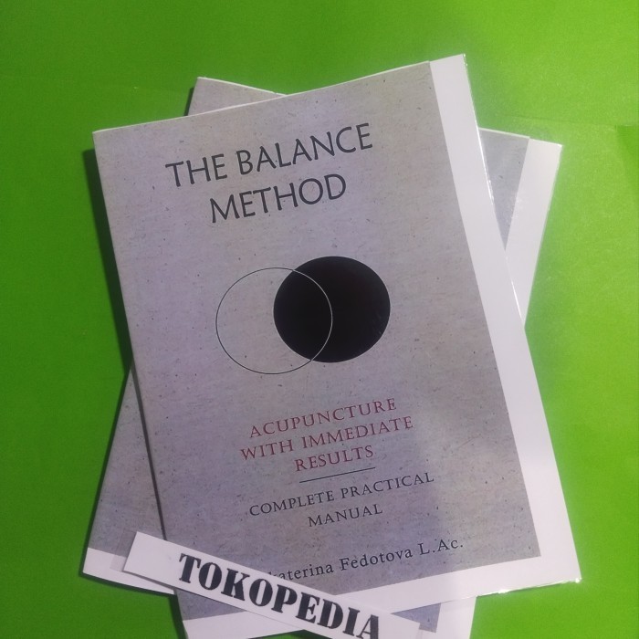 Jual Buku the balance method acupuncture | Shopee Indonesia