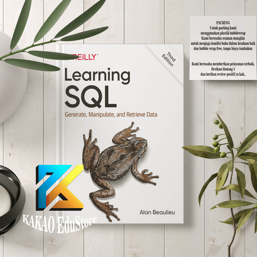 Jual Learning SQL Generate, Manipulate, and Retrieve Data - Alan Beaulieu | Shopee Indonesia