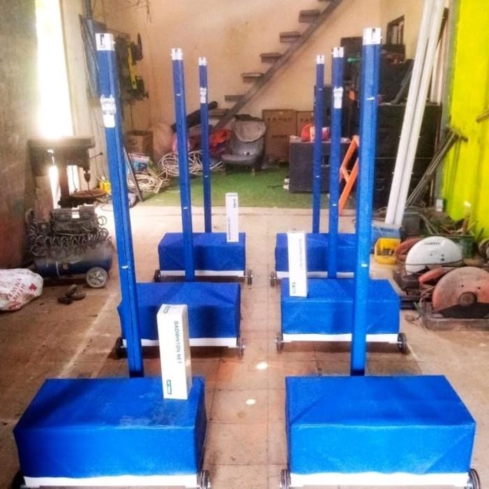 Jual tiang net badminton portable net 1 sett BERKUALITAS | Shopee Indonesia